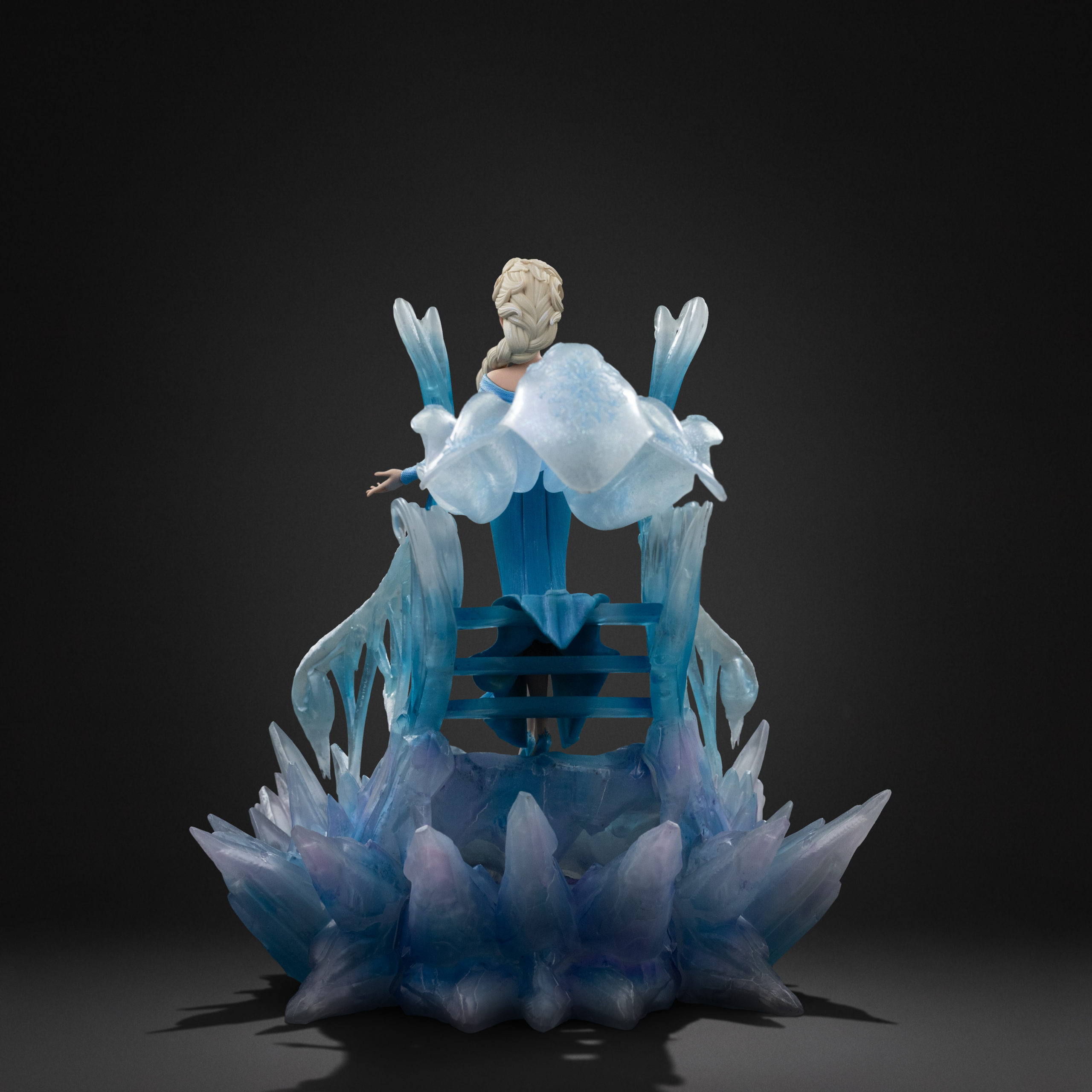 Statue Elsa Deluxe - La Reine des Neiges - Échelle 1/10 - Iron Studios ...
